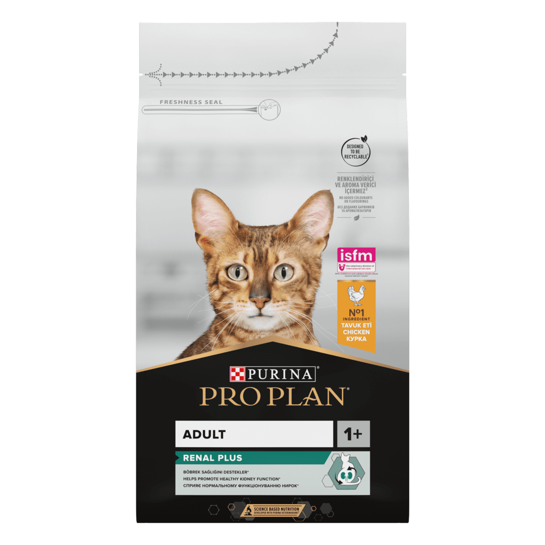 PRO PLAN® RENAL PLUS. Сухий корм для котів, з куркою | Purina